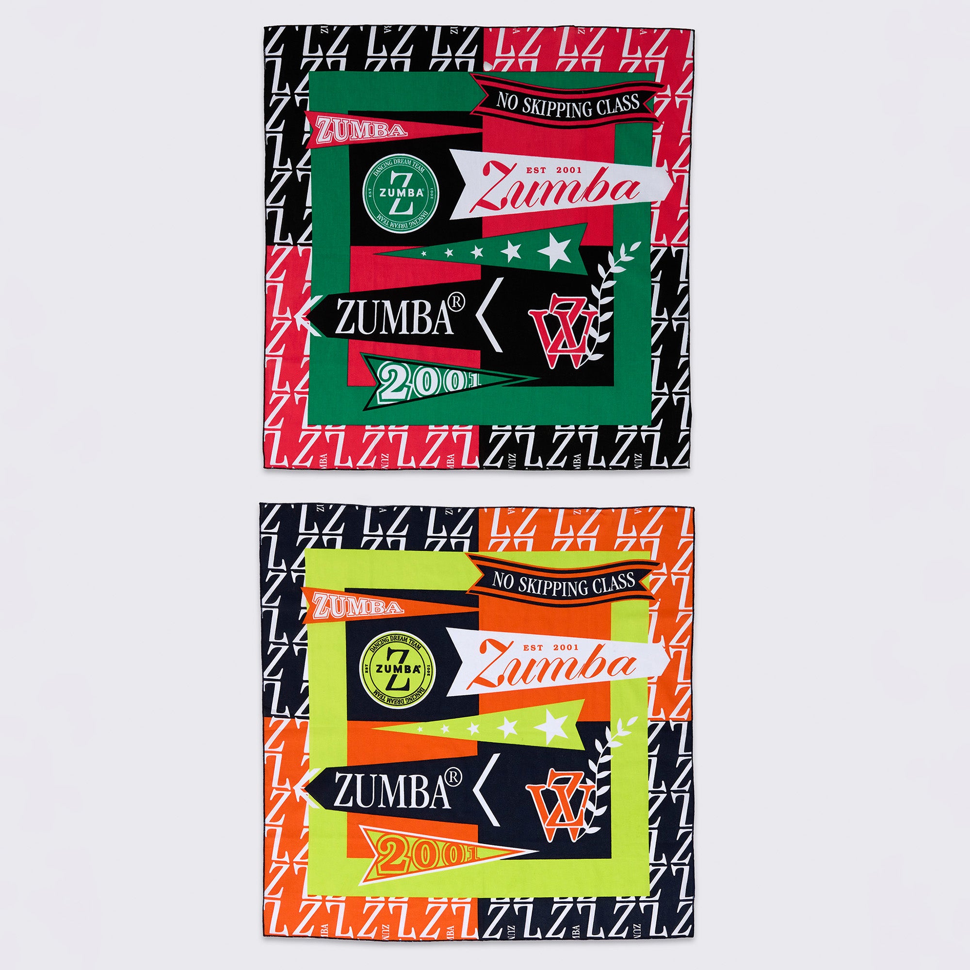 Zumba Prep Bandanas 2PK – zumbawearth.com